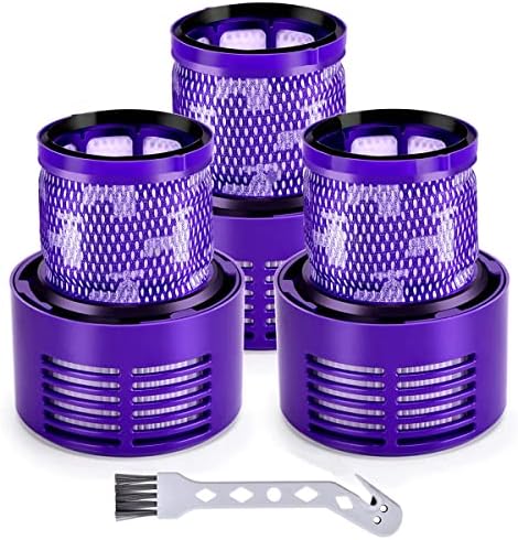 3 Pack Replacement Post Filters for Dyson V10 Cyclone Series, V10 ...