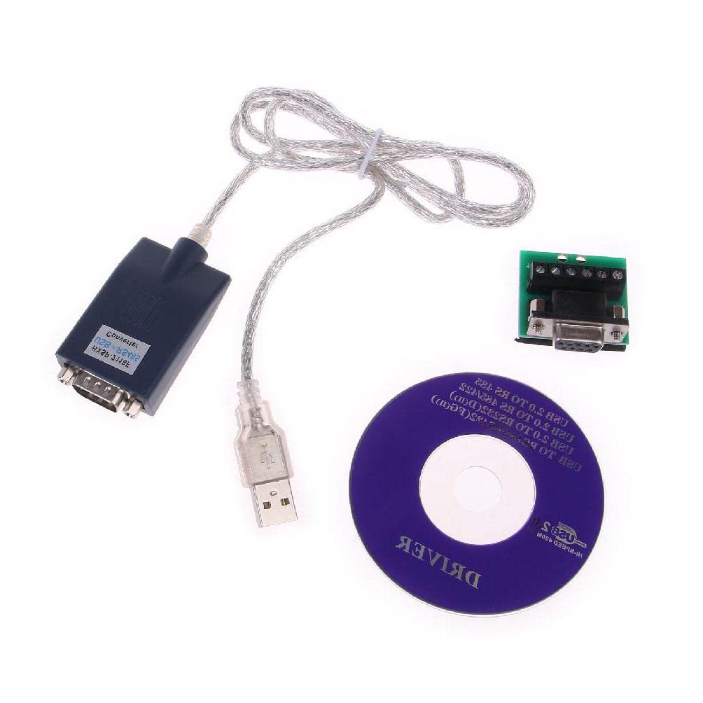 Buy USB To RS485 Converter USB RS-485 Cable Serial DB9 Connector Full ...