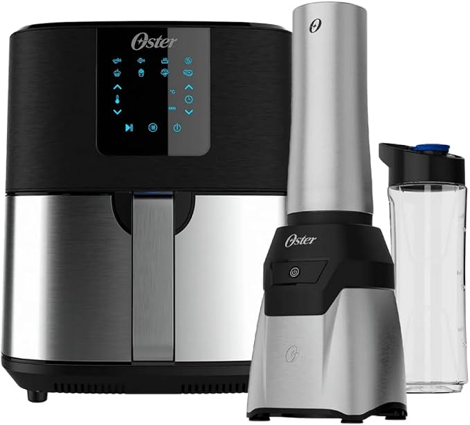 Oster Kit Blender Power Inox e Fritadeira Ultra Digital 4,8L Oster ...