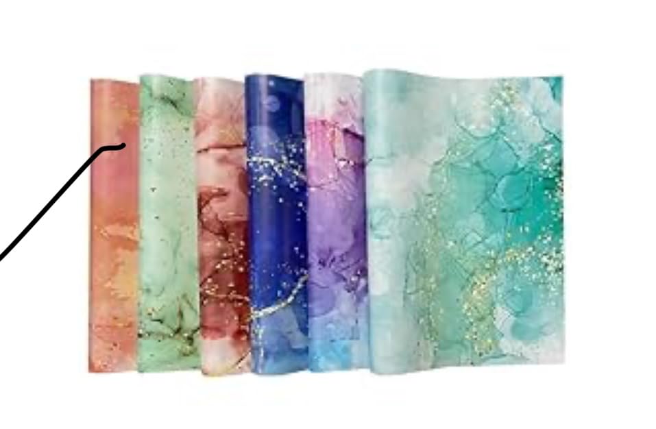 AccuPrints (Pack Of 12) Gift Wrapping Paper Sheet Paper Wrap Roll ...