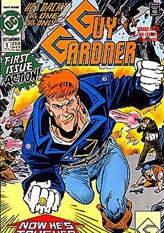Amazon.com: Guy Gardner (1992 series) #1: DC Comics: Books