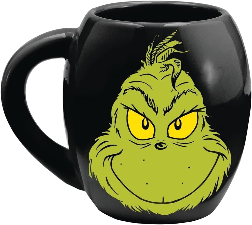 Amazon.com: Dr. Seuss GRINCH Resting Grinch Face Heat Reactive Color ...