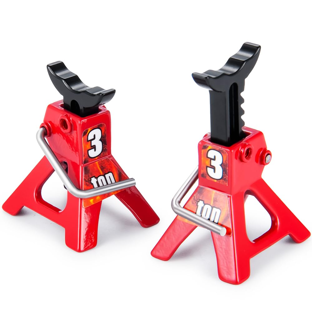 Amazon.com: MORLORDY 2Pcs RC Jack Stands 3 Ton Adjustable Height ...