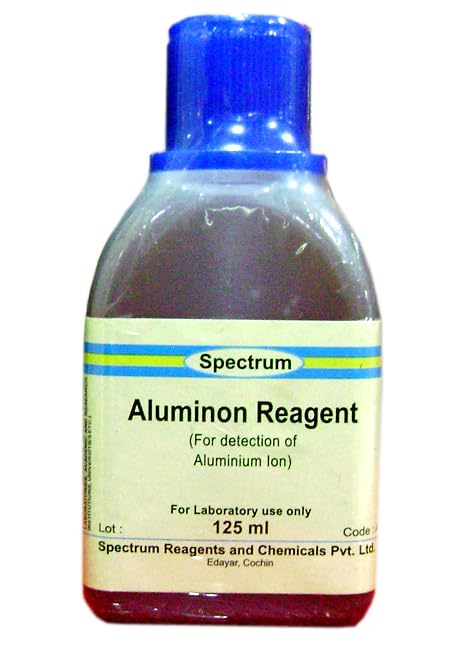 SPECTRUM ALUMINON REAGENT 125ML : Amazon.in: Industrial & Scientific