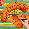 Amazon.com: AWEELON 100Pcs Basketball Cutouts with 100Pcs Glue Points ...