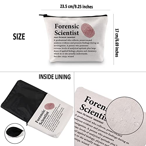 Forensic Scientist Gift Forensic Scientist Makeup Bag Forensic Science ...