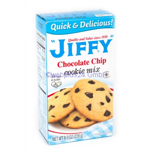 Jiffy Chocolate Chip cookie mix (226g) : Amazon.de: Lebensmittel & Getränke