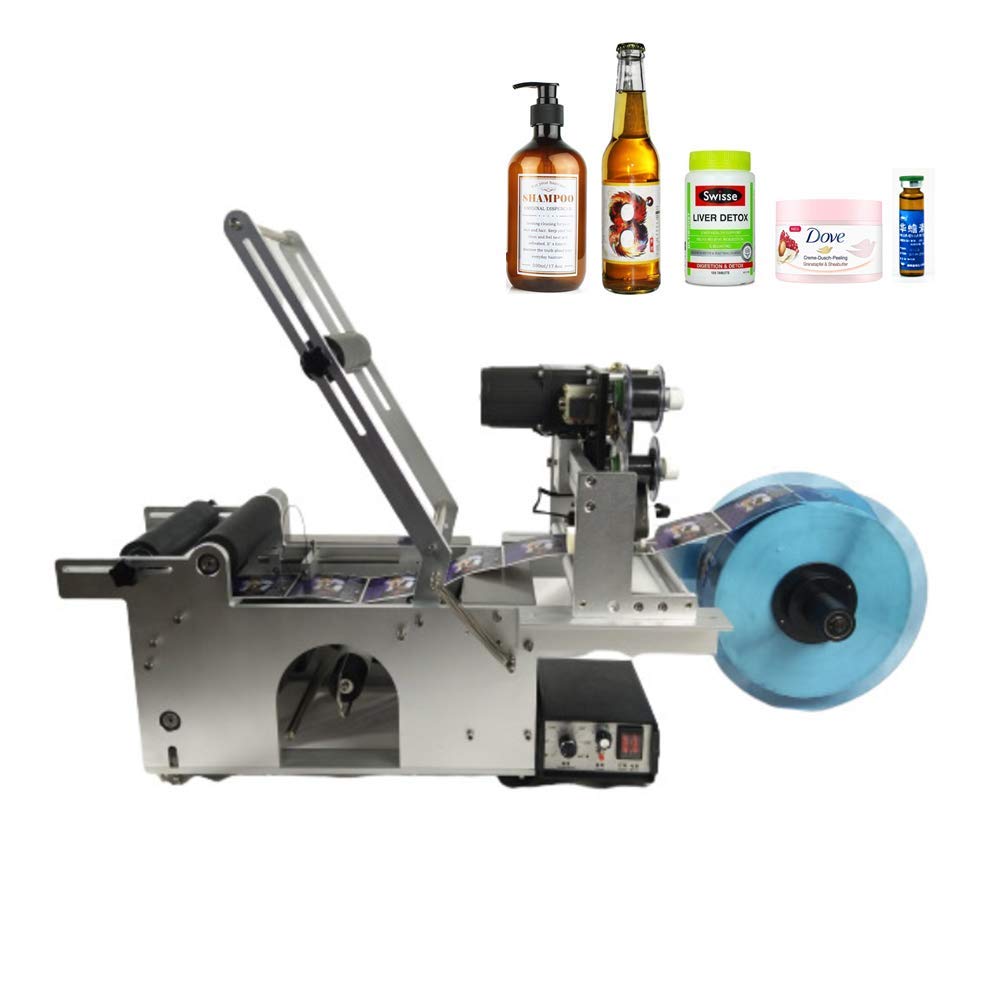 Kunhewuhua Round Bottle Labeler Machine Semi Automatic Bottle Labeling With Date | Desertcart ...