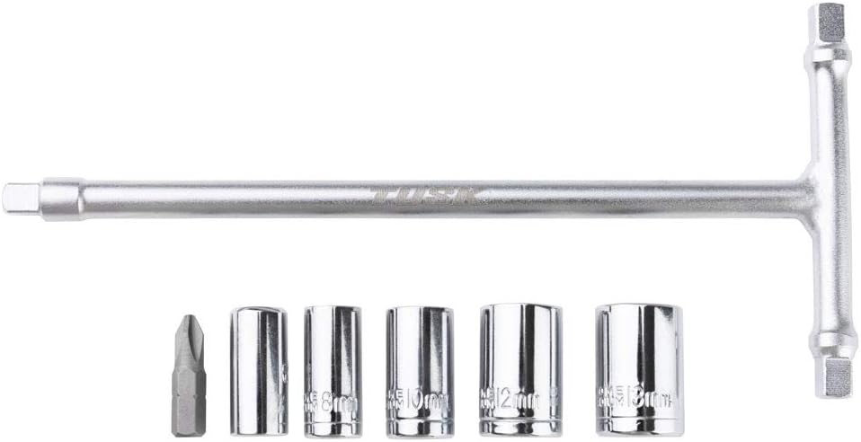 Amazon.com: NACHEE Folding Mini T-Handle Socket Set 1/4'' Drive Tool ...