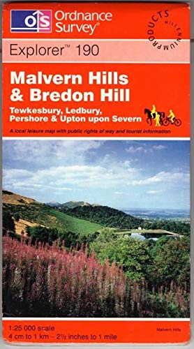 Malvern Hills and Bredon Hill (Explorer Maps): 9780319218211: Amazon ...