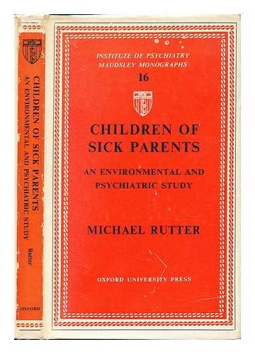 Amazon.com: Children of Sick Parents, An Environmental and Psychiatric ...