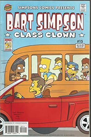 Simpsons Comics Presents Bart Simpson Class Clown, No. 15 - | Amazon ...