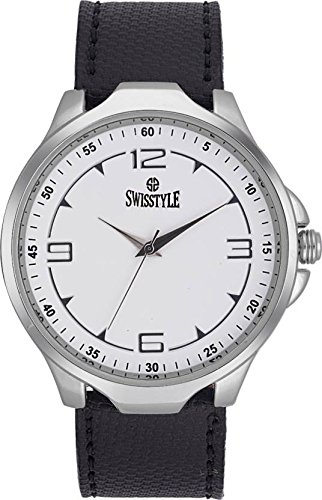SWISSTYLE Expedition White dial Analog Watch for Men- SS-GR8050-WHT-BLK ...