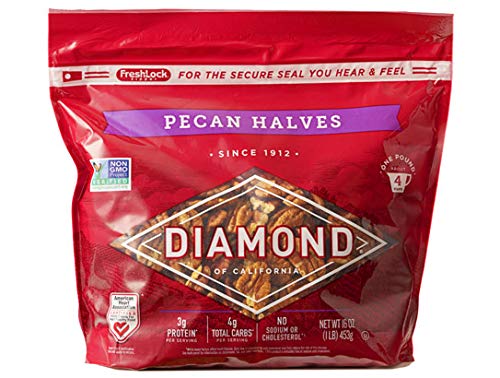 Amazon.com : Diamond of California, Pecan Halves, 16 oz : Grocery ...