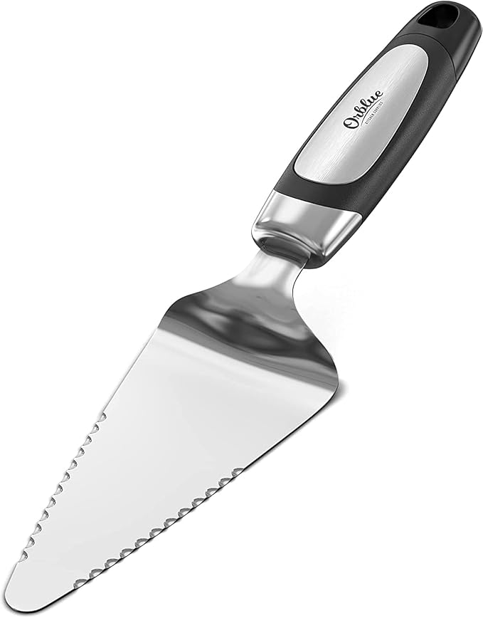 Amazon.com | ORBLUE Pie Server, Essential Kitchen Tool, Serrated on ...