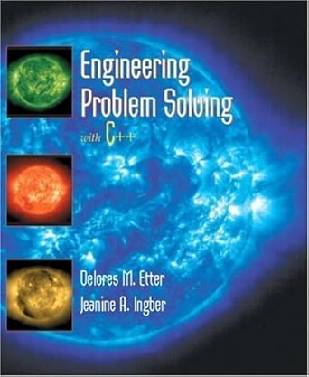 Engineering Problem Solving with C++: Etter, Delores M., Ingber ...