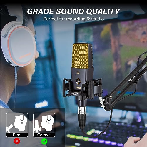 Snapklik.com : PROAR XLR Podcast Microphone Professional Cardioid ...