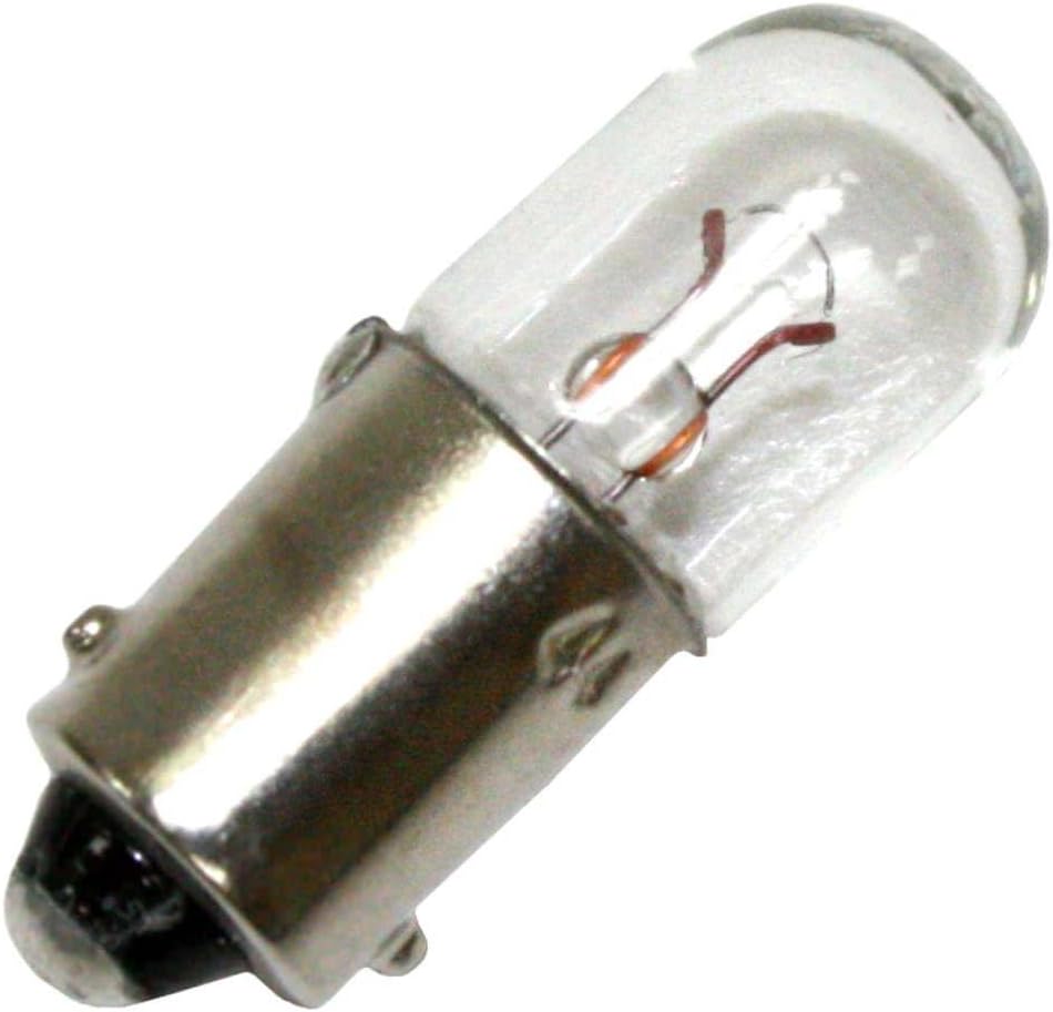 Eiko 44 T3-1/4 Miniature Bayonet Base Halogen Bulb, 6.3V/0.25 Amp ...