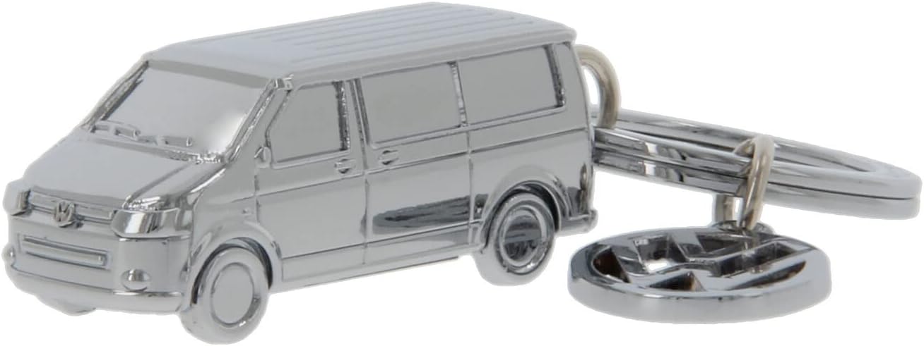 Volkswagen 000087010BN VW Metal Keyring Pendant, Silver : Amazon.co.uk ...