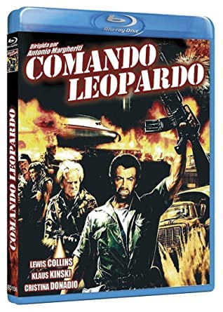 Commando Leopard (1985) ( Kommando Leopard ) (Blu-Ray): Amazon.es: Lewis Collins, Klaus Kinski ...