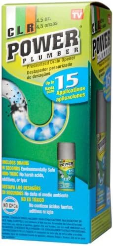 Amazon.com: CLR PP4-5 4.5 Oz Power Plumber Pressurized Drain Opener ...