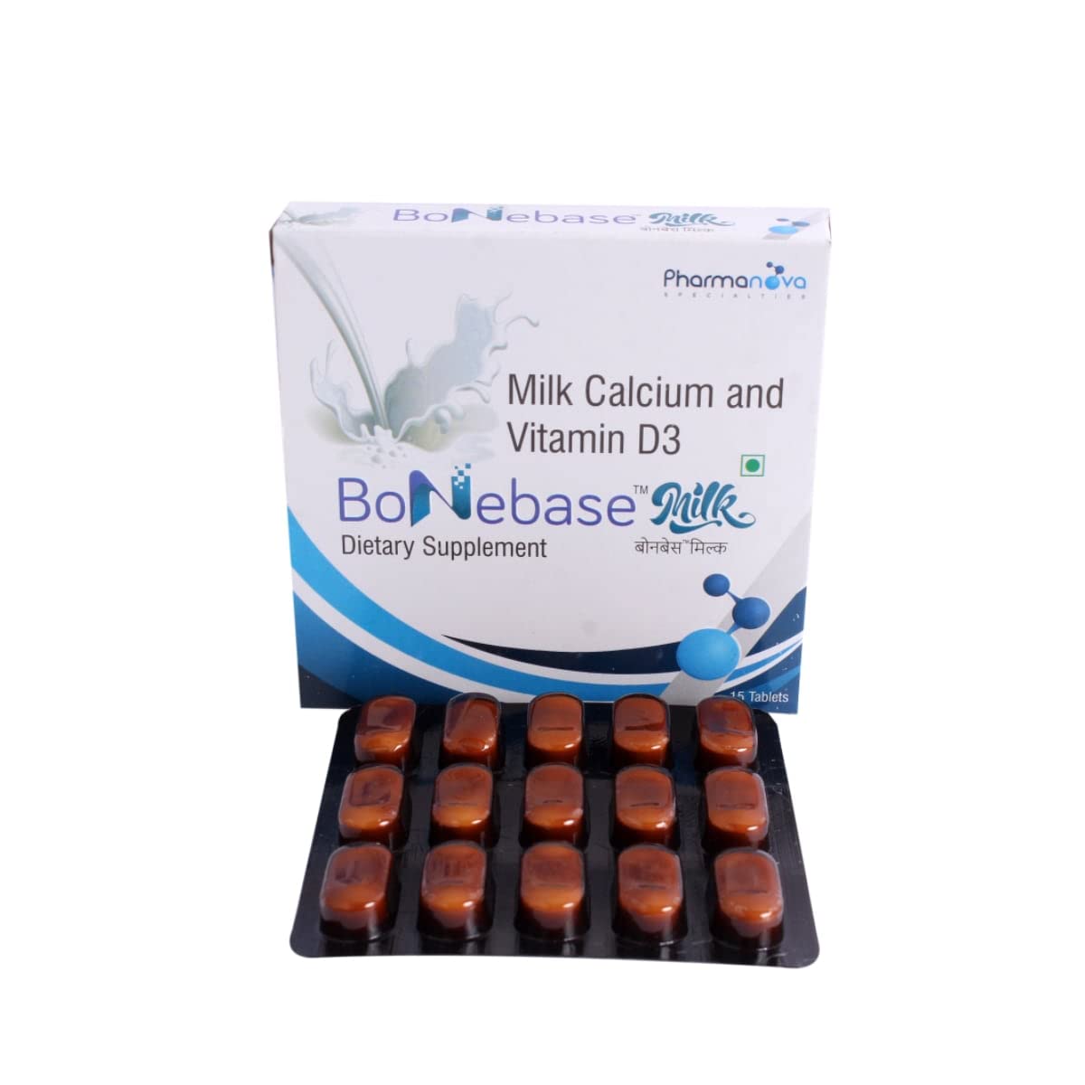 Bonebase Milk Tablet 15's : Amazon.in: Health & Personal Care