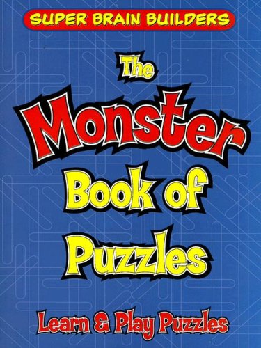 The Monster Book of Puzzles (Super Brain Builder): Danna, Mark ...