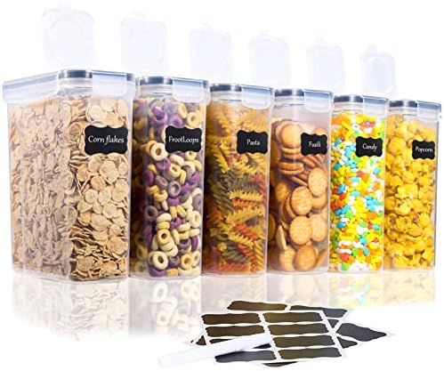 Cereal & Dry Food Storage Containers - Wildone Airtight Cereal Storage ...