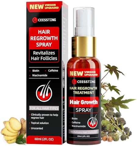 Amazon.com : TryBello Hair Helper Spray - Growth Serum With Biotin ...