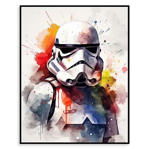 Amazon.com: Star Wars Watercolor Art Print - Premium Giclee Fine Art ...