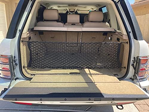 Amazon.com: EACCESSORIES EA Rear Trunk Organizer Cargo Net for Land ...
