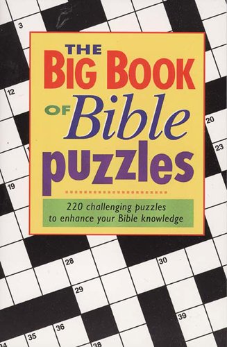 Big Book of Bible Puzzles: Tyndale House Publishers: 9780842300759 ...