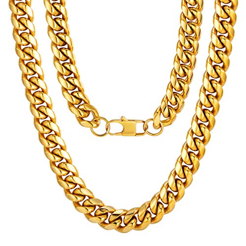 Chunky Hip Hop Chain Rapper Costume Gold Chain Mens Gifts for Men ...