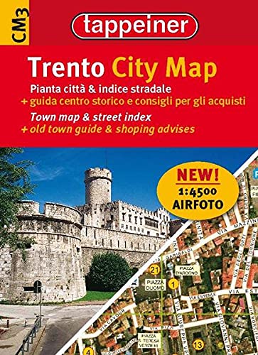CM3 Stadtplan Trient: Cartina Stradale Trento Citymap (Stadtplan City ...