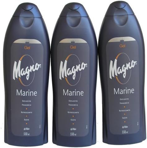 Amazon.com : Magno Shower Gel 18.3oz./550ml (4Pack)!! : Beauty ...