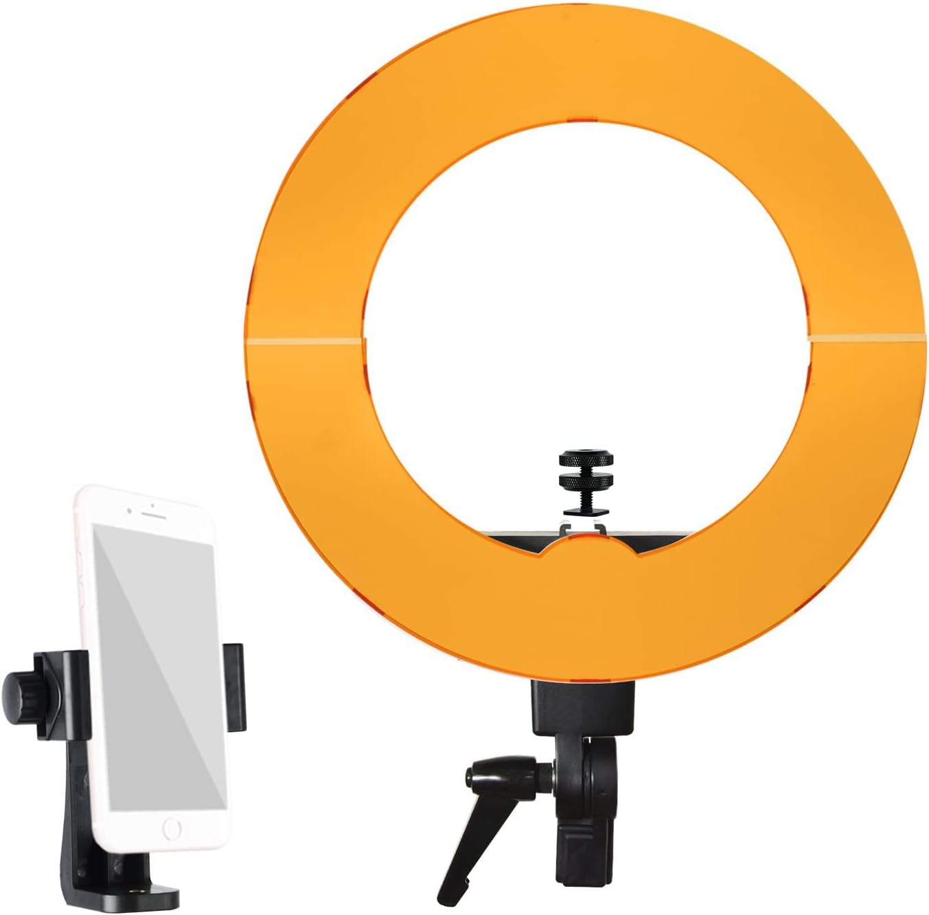 Amazon.com: LimoStudio 14-inch Diameter LED Continuous Round Ring Light ...