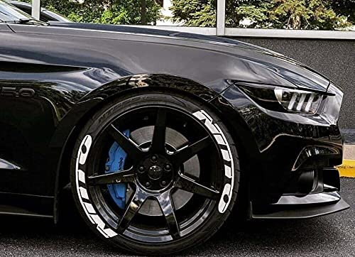 Yrk Usa Nitto Permanent Tire Lettering Car Stickers Waterproof 3d ...
