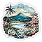 Amazon.com: Hawaii Volcanoes National Park Sticker Weatherproof ...