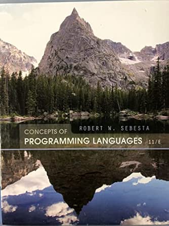 Concepts of Programming Languages (11th Edition): 9780133943023 ...