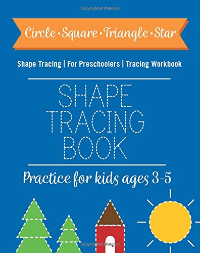 Amazon.com: Shape Tracing: Shape Tracing Book For Preschoolers ...