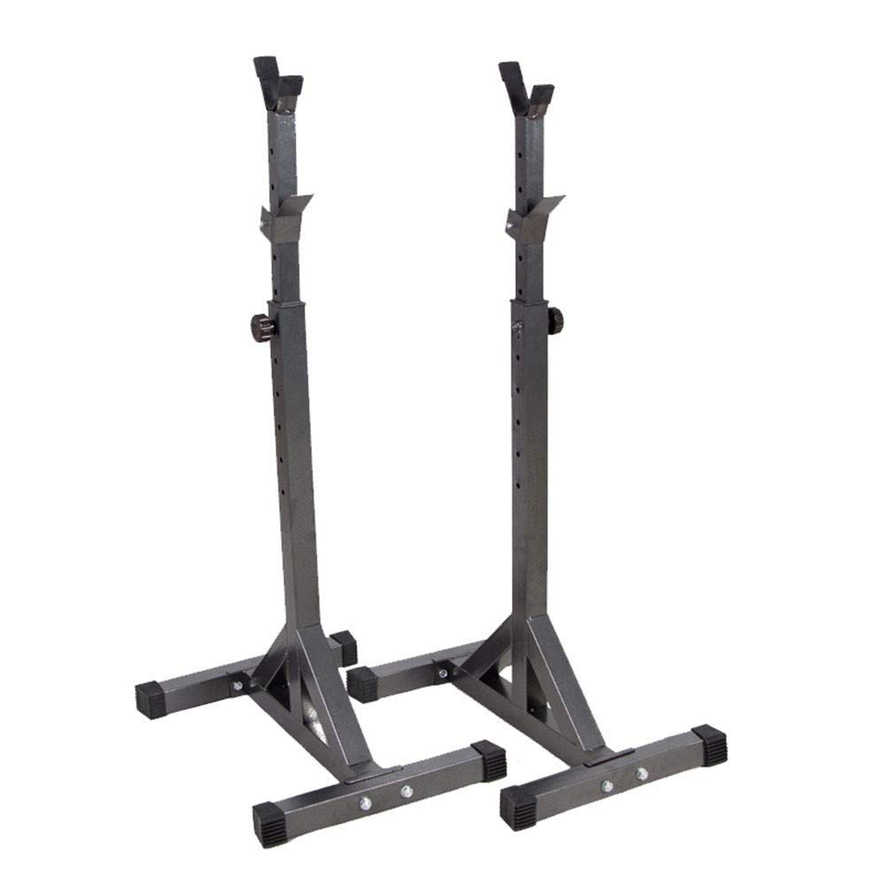 Buy Adjustable Barbell Rack, Squat Stands Rack Weight Lifting Rack ...