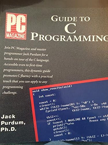 PC Magazine Guide to C Programming: Purdum, Jack J.: 9781562760694: Amazon.com: Books