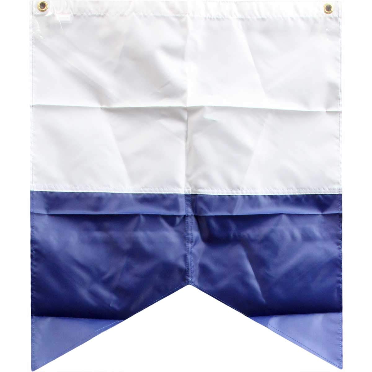 Snapklik.com : Aqua 20" X 24" Nylon Alpha Flag
