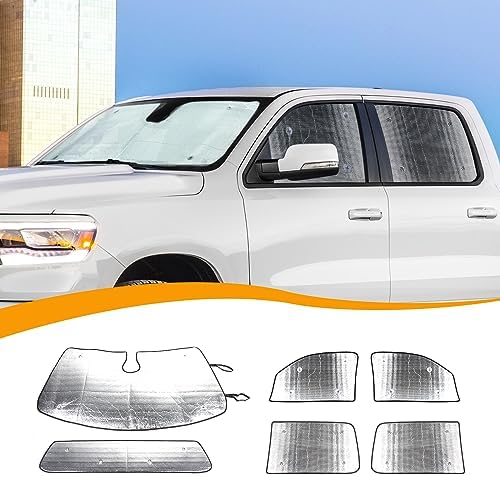 Amazon.com: Hoolcar Windshield Sunshade Front & Side & Rear Window Sun ...