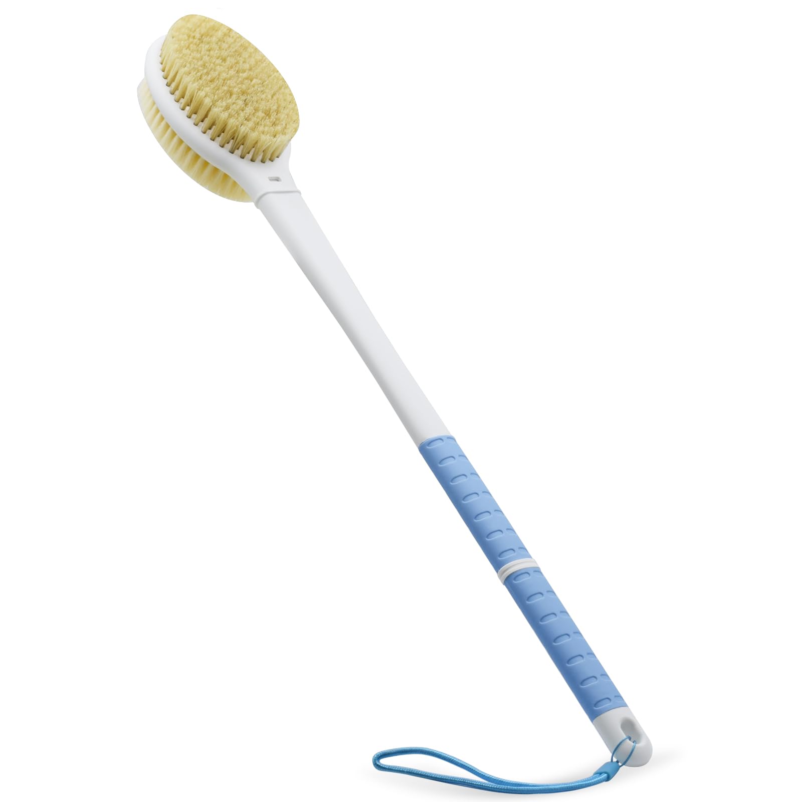 Amazon.com : Shower Brush with Soft and Stiff Bristles,20.5" Extra Long ...