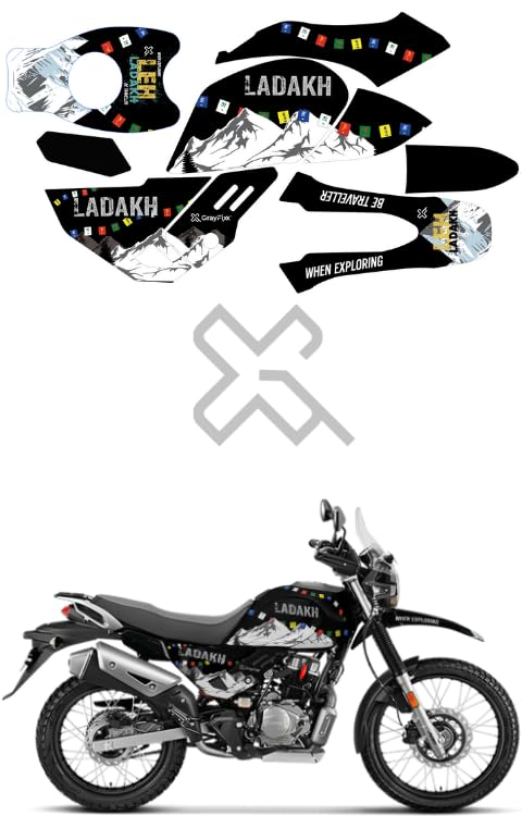 Grayfixx Ladakh Edition Full Body Sticker for Xpulse 200 4V | Made in ...