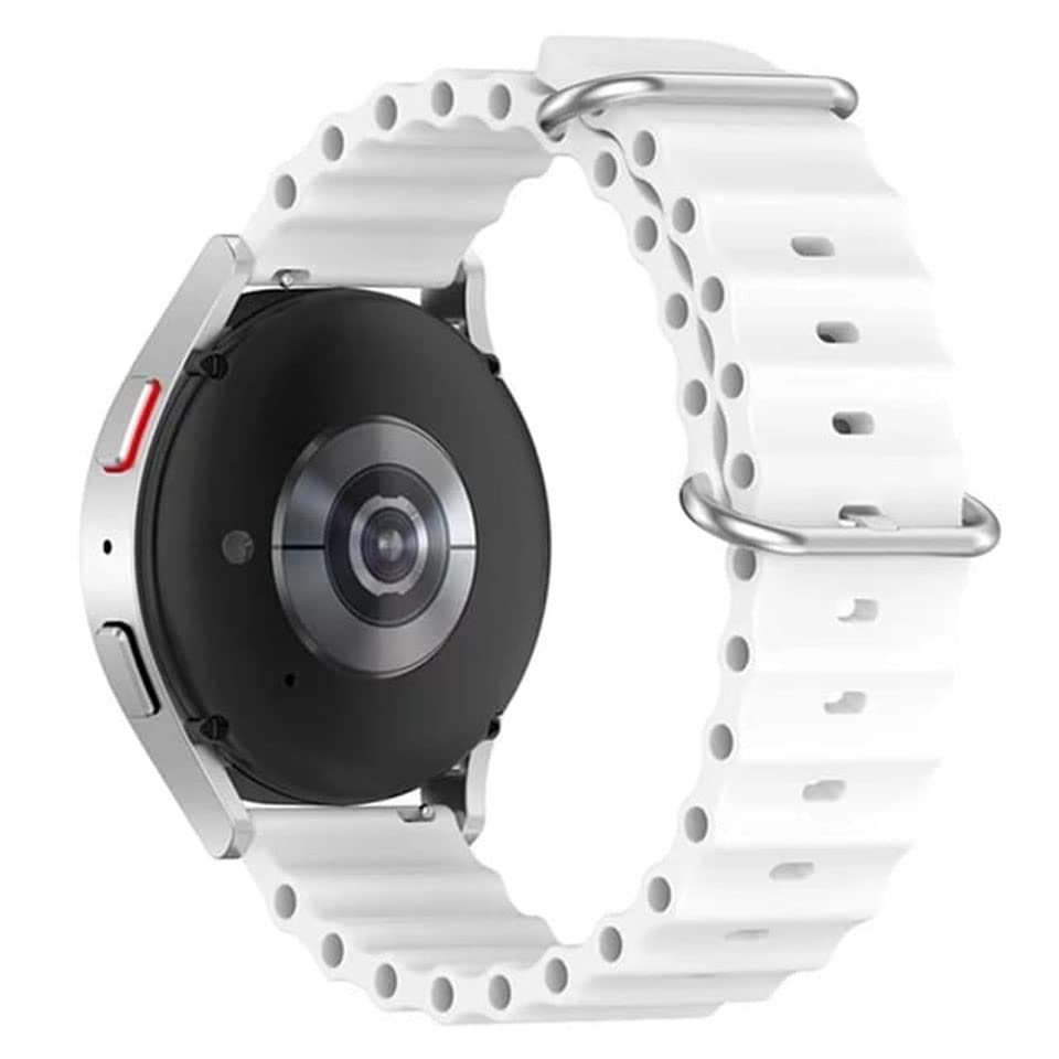 AONES Ocean Silicone Watch Strap Compatible for Noise ColorFit Icon 3 ...