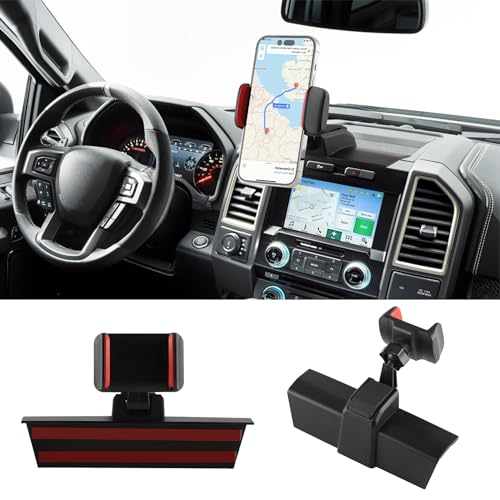 Snapklik.com : iFunyLED Car Dashboard Ford F150 Phone Mount 2015 2016 ...