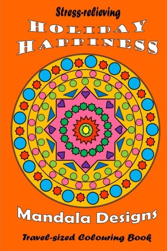Amazon.com: Holiday Happiness: Travel-sized, Stress-relieving Mandala ...
