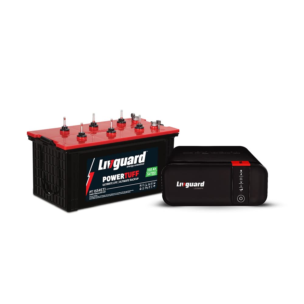 Buy Livguard |800VA/12V Pure Sine Wave Inverter |150Ah Jumbo Short ...